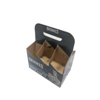 China Customized Printing Six Pack Beer Can Box With FSC Certified Materials for sale