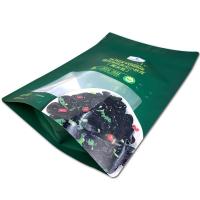 China PE Composite Plastic Bag Food Snack Doypack Stand Up Pouch With Tearing Zipper for sale