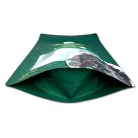China PE Composite Plastic Bag Food Snack Doypack Stand Up Pouch With Tearing Zipper for sale