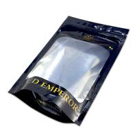 China Custom Digital Printing Aluminum Foil Stand Up Pouch With Clear Window for sale
