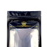 China Custom Digital Printing Aluminum Foil Stand Up Pouch With Clear Window for sale