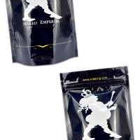 China Custom Digital Printing Aluminum Foil Stand Up Pouch With Clear Window for sale