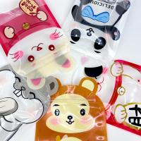 China 3.5g Candy Vacuum Plastic Packaging Bags Resealable Mylar Baggies With Window for sale