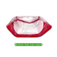 China 3.5g Candy Vacuum Plastic Packaging Bags Resealable Mylar Baggies With Window for sale