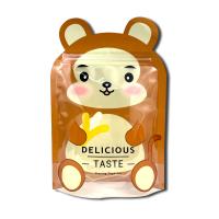 China 3.5g Candy Vacuum Plastic Packaging Bags Resealable Mylar Baggies With Window for sale
