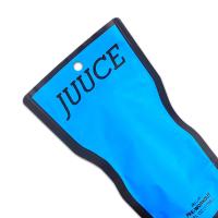 China Hand Cream Liquid Smell Proof Mylar Zipper Stand Up Pouch Custom Square Bottom Bag for sale