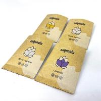 China 50 - 200microns Heat Seal Kraft Paper Aluminum Foil Back Seal Bag For Small Unit Package for sale