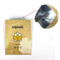 China 50 - 200microns Heat Seal Kraft Paper Aluminum Foil Back Seal Bag For Small Unit Package for sale