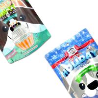 China Stand Up Zipper Plastic Bag For Dog Cat Treat Packaging With Custom Order Accepted for sale
