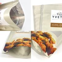 China Pet Treats Packaging Stand Up Pouch With Custom Printing Smell Proof Aluminum Foil for sale
