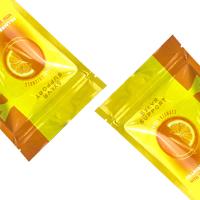 China Food Grade Glossy Stand Up Zipper Plastic Bag For Vitamin Packaging Bag for sale