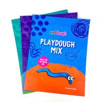 China Resealable Zipper Top Aluminum Foil Packaging Bags Child Proof For Candy And Gummy for sale