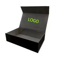 China CMYK / Pantone Printing Rigid Box Packaging Black Cardboard for sale
