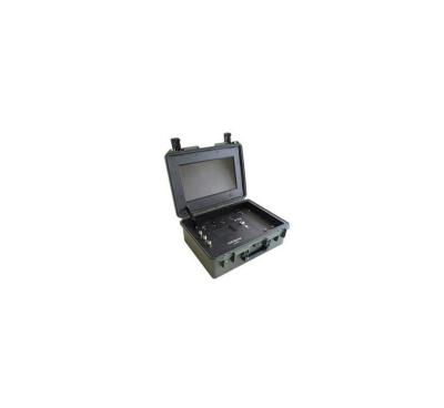 China Long Range Outdoor COFDM Wireless Video Receiver HD AV Receiver with 17 inch Monitor for sale