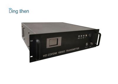 China Outdoor Long Range COFDM Wireless Transmitter 60W Video and Data Transmission RS232/RS485 PTZ Control for sale
