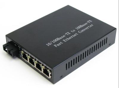 China 120KM RJ45 To Fiber Converter Single Mode Fast Ethernet IEEE802.3U for sale