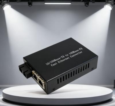 China Laboratory DDM 10G Fiber Media Converter For LAN Network Transmission for sale