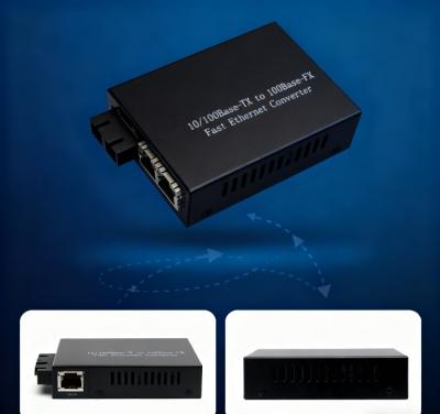 China Copper Ethernet To Fiber Media Converter Multi Mode PoE SFP Customized for sale