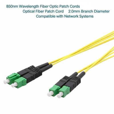 China SC Attenuating Fiber Patchcords Multi Mode Reinforced Zirconium Dioxide for sale