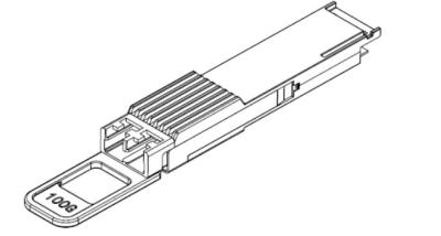 China DWDM QSFP28 QSFP Optical Transceiver 100G ZR4CS Dual CS Adaptor for sale