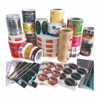China Custom Waterproof Printable Adhesive Labels for Crafts and Gifts - 50,000 Roll MOQ with ISO-9001 Certification for sale
