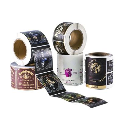 China Custom Paper Sticker Labels for Packaging - 50,000 Roll MOQ with ISO-9001 Certification for sale