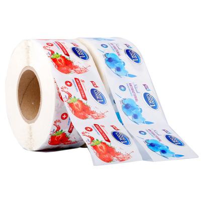 China Custom Paper Sticky Labels 50,000 Rolls Minimum Recycled Removable Adhesive Stickers for Organization Storage for sale