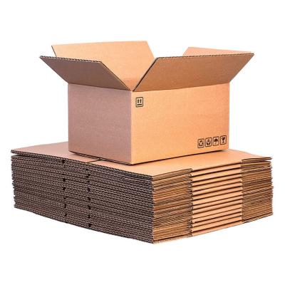 China Custom Size Kraft Paper Boxes with Logo Printing - 2 Ton MOQ & ISO-9001 Certified Packaging Solutions for sale