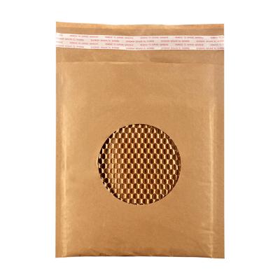 China Eco-Friendly Honeycomb Kraft Paper Mailer 200-500mm Length with Built-in Protection for Secure Shipping for sale