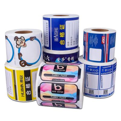 China Biodegradable Custom Waterproof Self-Adhesive Stickers for Packaging - 50,000 Roll MOQ with ISO-9001 Certification for sale