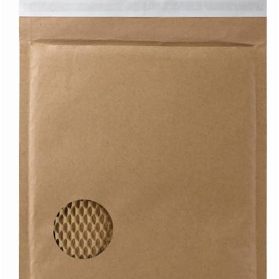 China Honeycomb Kraft Paper Mailer 200-500mm Length with Built-in Padding for Eco-Friendly Shipping Packaging for sale