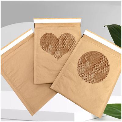 China Honeycomb Kraft Paper Mailer 200-600mm with Built-in Padding for Eco-Friendly Shipping Protection for sale