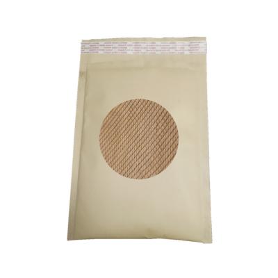 China Honeycomb Kraft Mailer Bag 200-500mm Length with Built-in Padding for Clothing and Document Shipping for sale
