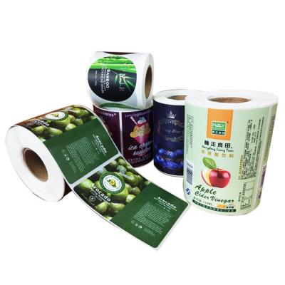 China Custom Adhesive Stickers 2 Ton MOQ with Waterproof Paper Material for Business Branding and Packaging for sale
