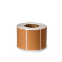 China Custom Thermal Adhesive Luggage Tags on Roll 80x50mm for Airline Baggage Claim for sale