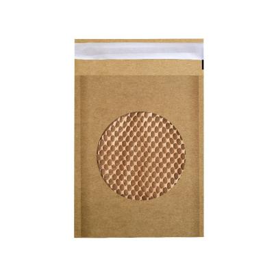 China Biodegradable Honeycomb Padded Mailer Envelope FSC Kraft Paper 200-500mm Length Eco-Friendly for sale