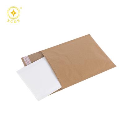 China Eco Friendly Honeycomb Kraft Paper Mailer 200-500mm Custom Logo for Apparel Book Shipping for sale