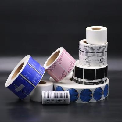 China Waterproof Thermal Label Sticker Roll 4x6 Inch Durable Adhesive for Transportation Use for sale