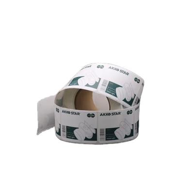 China Custom Waterproof Adhesive Shipping Stickers Quick-Dry 50000pcs MOQ Paper Labels for sale
