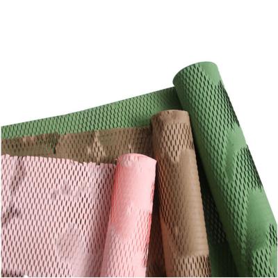 China Eco-Friendly Biodegradable Honeycomb Paper Cushion Sleeves for Glass Products Custom Size for sale