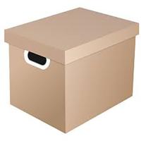 China Custom Kraft Paper Cartons for E-commerce Shipping with Custom Printing 10000pcs MOQ for sale
