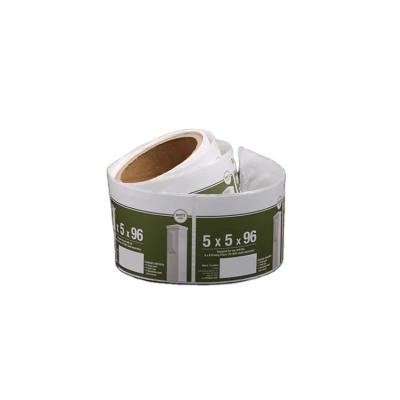 China Food Grade Custom Candle Jar Warning Labels Sticker High Adhesion Paper 2 Tons MOQ for sale