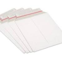 China Eco Friendly Kraft Paper Courier Envelope Bag Biodegradable Self Seal Pouch 8x12 inch for sale