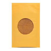 China Kraft Honeycomb Padded Mailer Biodegradable Paper Bubble Mailer Custom Logo 50000pcs MOQ for sale