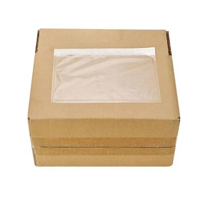 China High Viscosity Waterproof Transparent Adhesive Mailing Bags 200mm x 300mm Express Logistics Waybill Sticker for sale
