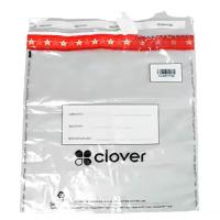 China High Security PE Bag for Important Files Valuables Water Resistant Strong Closure Custom Size for sale
