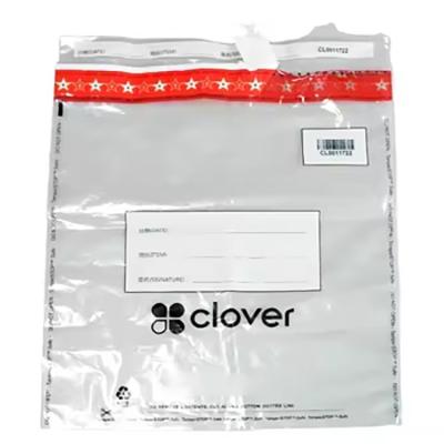 China High Security PE Bag for Important Files Valuables Water Resistant Strong Closure Custom Size for sale