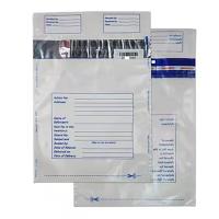 China Waterproof Security Bag PE Material Sealed Zipper Reinforced Edges Custom Size for Shipping and Storage for sale