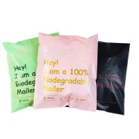 China Wholesale Eco Friendly Biodegradable Poly Mailer Bags Custom Logo for Ecommerce Shipping 2 Ton MOQ for sale