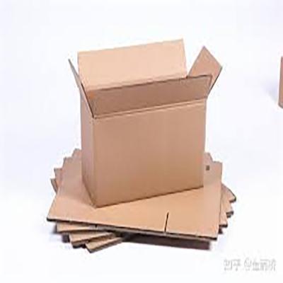 China Waterproof Kraft Paper Corrugated Carton Box Custom Size 2 Ton MOQ for Safe Shipping Storage for sale